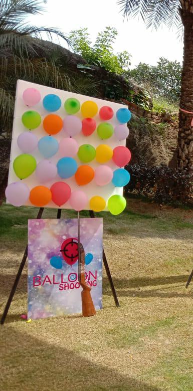 Balloon Shooting | Gun Shooting Game In Bangalore For Birthday Party ...